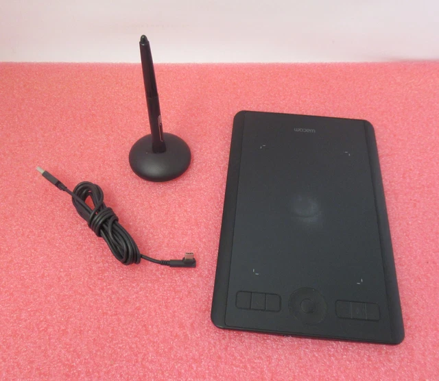 WACOM INTUOS PRO PTH-460 Small Drawing Tablet Wireless Graphics Art ...