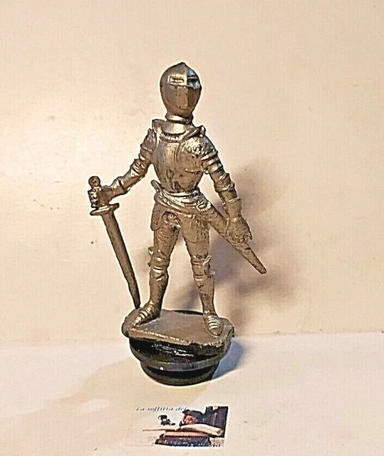 FIGURINA STATUINA FONTANINI stampo Simonetti Medievale plastica cm 9 ...