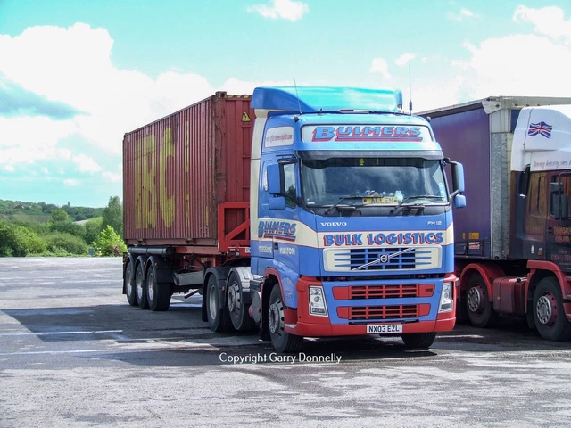 TRUCK PHOTO - Bulmers Logistics, Malton Volvo Fh12 Lorry Nx03 Ezl EUR 1 ...
