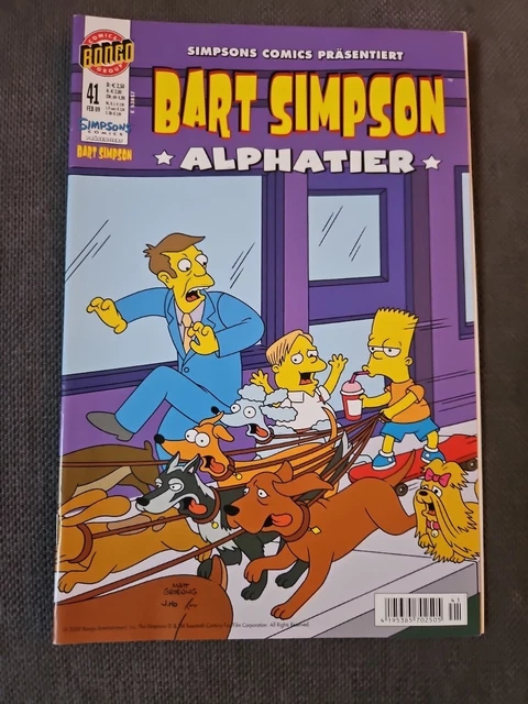 BART SIMPSON COMIC Heft Nr. 41 Die Simpsons Comics Hefte Horror-Show Horrorshow EUR 3,15 ...