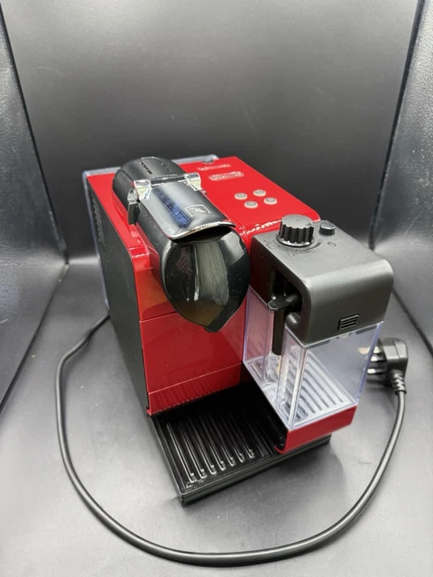 DELONGHI NESPRESSO CAPSULE Pod Coffee Machine - Red - Fully Working ...