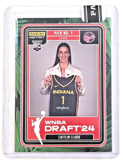 2024 PANINI INSTANT Caitlin Clark WNBA Draft Night DN-1! Jungle # 21/25 ...