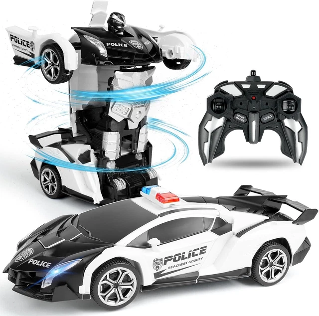 REMOTE CONTROL TRANSFORM Car, Transforming Remote Control Car Toys ...