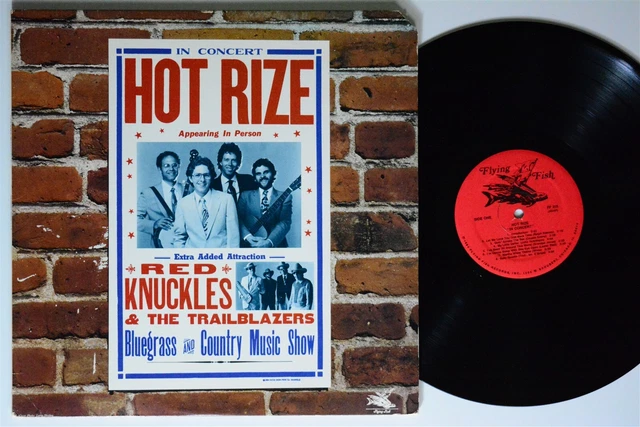 HOT RIZE IN Concert FLIEGENDER FISH LP VG ++ 1. Presse durchscheinend ...