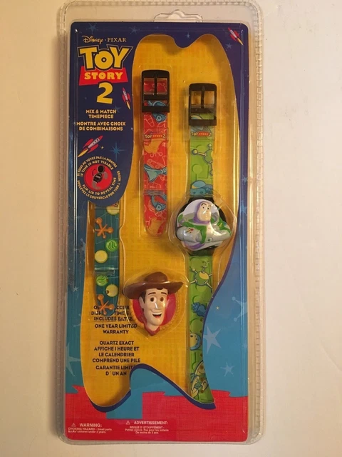 DISNEY PIXAR - Toy Story 2 - Mix & Match Digital - Flip Top Watch ...