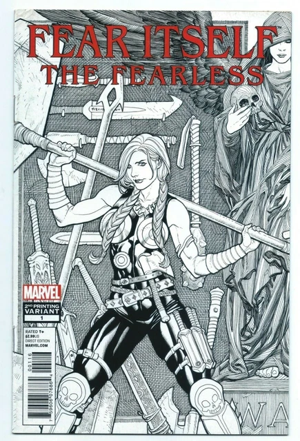 MARVEL « FEAR Itself The Fearless #1 2e impression Adams variante ...