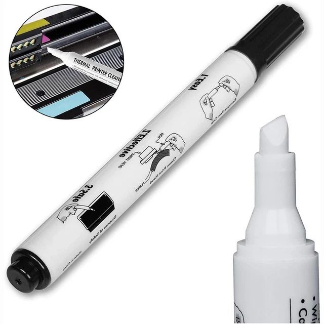 WHITE THERMAL PRINTER Cleaning Pen Printer Maintenance For Epson $6.60 ...
