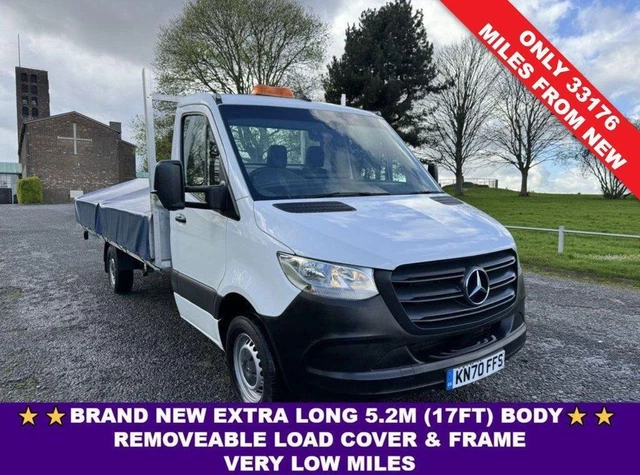2021 MERCEDES-BENZ SPRINTER 2.0 315Cdi Lwb 3.5t. 5m (17ft) Dropside ...