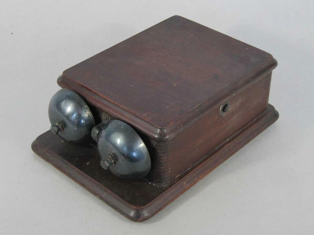 VINTAGE WOODEN GPO TELEPHONE BELL BOX Bell Set No 41 £29.99 - PicClick UK
