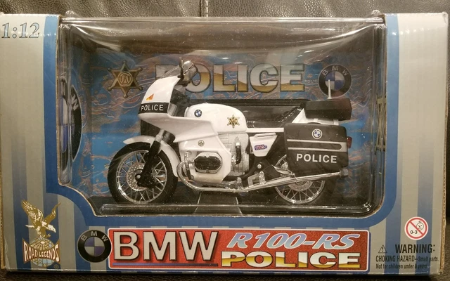 NEW 1/12 ROAD Legends BMW R100-RS Police Die Cast Metal Model 95013 £11 ...