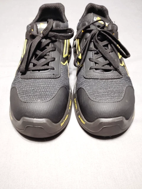 U-POWER MATT S3 Black 10.5 Lace Ultra Lightweight Safety Midsole Toecap ...