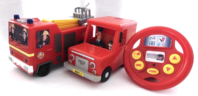 FIREMAN SAM & Postman Pat Remote Control Jupiter Fire Engine And Royal ...