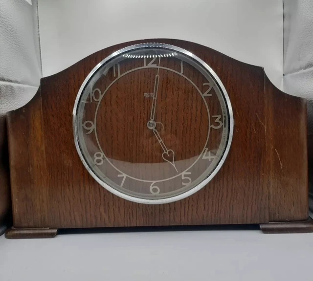 VINTAGE OAK CASED Smith's Sectric Westminster Chiming Clock Model 296 £ ...