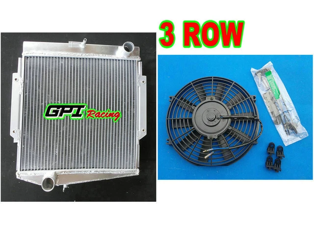 RADIATOR+FAN FOR DATSUN SPORTS FAIRLADY 1500/1600/2000 ROADSTER 1963 ...