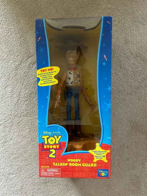 TALKING WOODY ROOM Guard 1999 Thinkway Toy Story 2 Disney Pixar £63.12 ...