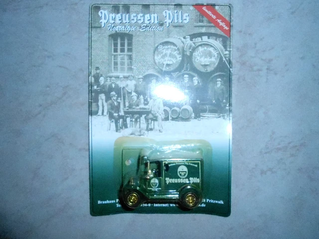 SAMMELAUFLÖSUNG BIERTRUCK PREUSSEN Pils Ford A EUR 2,50 - PicClick DE