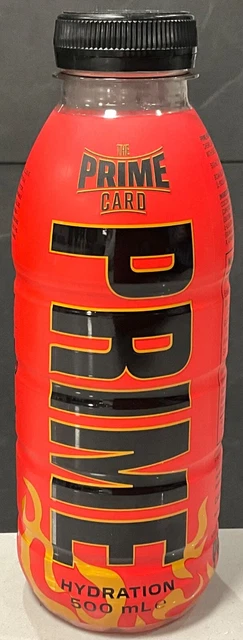 PRIME HYDRATION CARD Red Boxing Event October 14 UK Bottle Rare £59.99 ...