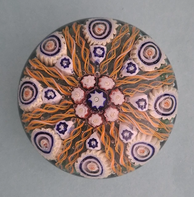 VINTAGE MILLEFIORI PAPERWEIGHT. Perthshire Paperweight? Strathearn ...