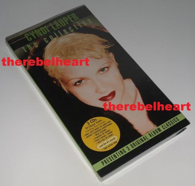 CYNDI LAUPER THE Collection 2004 3 Album CD Box Set - LONGBOX - Sealed ...