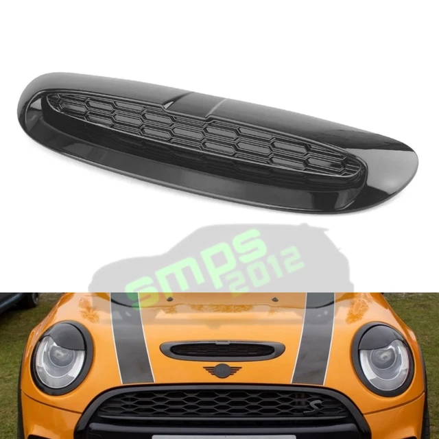 MINI GEN 3 F55 F56 F57 Noir Brillant Capot Décolleté Aération Entrée ...