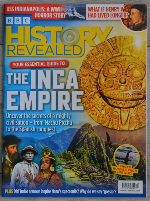 BBC HISTORY REVEALED Magazine April 2023 Issue 119 Like New Condition L ...