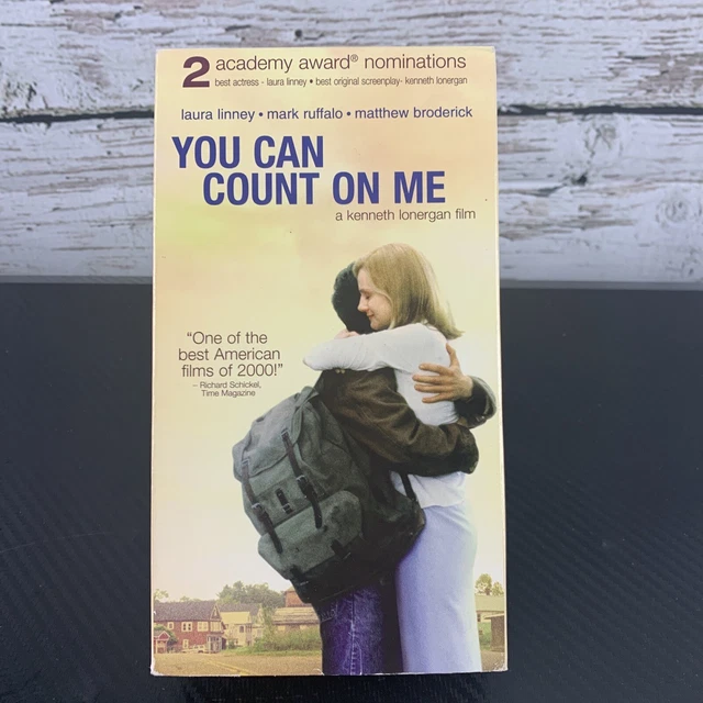 YOU CAN COUNT on Me (VHS, 2000) Tape Movie Drama Laura Linney Mark ...