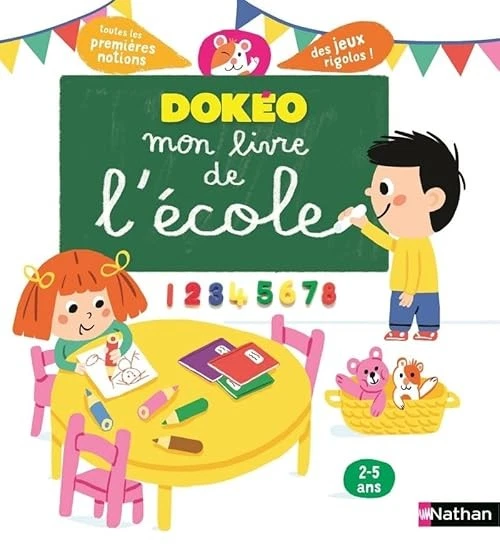 MON LIVRE DE l'école - Dokéo - 2 à 5 ans - Jugla, Cécile EUR 3,11 ...