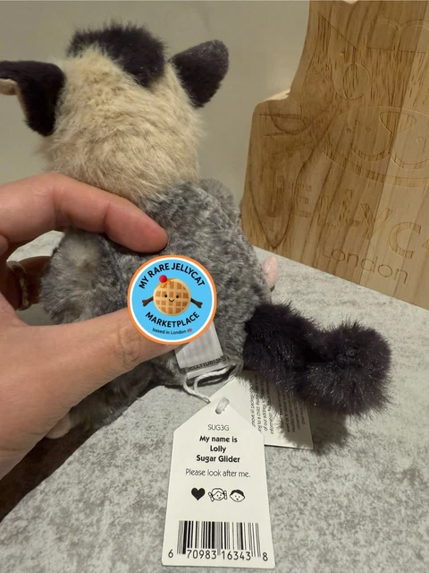 *RARE* JELLYCAT LOLLY Sugar Gilder - Brand New w/tag - John Lewis £35. ...