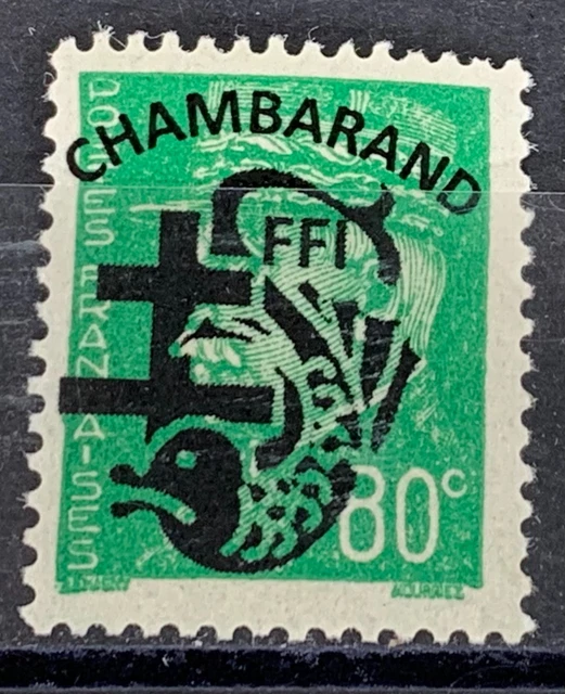 LOCAL FRANCE 1945 Liberation overprint Chambarand MNH £2.49 - PicClick UK
