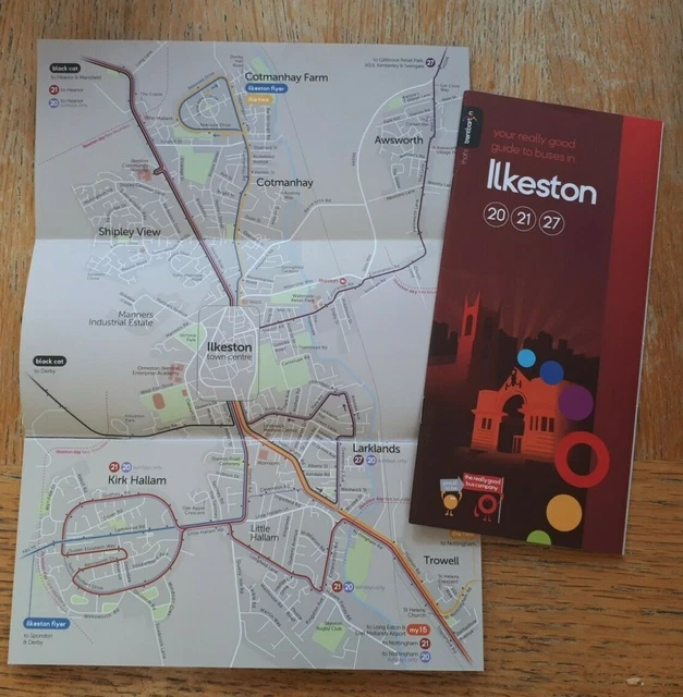 TRENT BARTON: ILKESTON Service Broschüre Juli 2021 Ausgabe EUR 2,04 ...