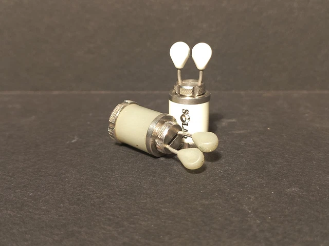SOLAR TACKLE TITANIUM White & Nite Glow Small Indicator Heads / Bobbins ...