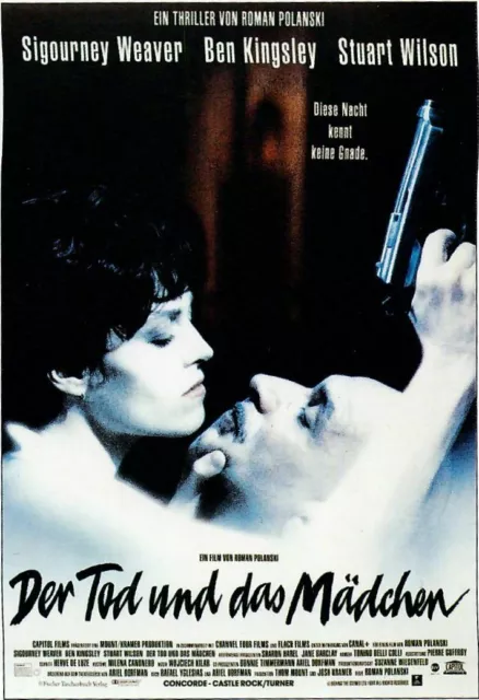 Der Tod Und Das Mädchen 1994 Filmkarte Cinema Sammelkarte Plakatkarte