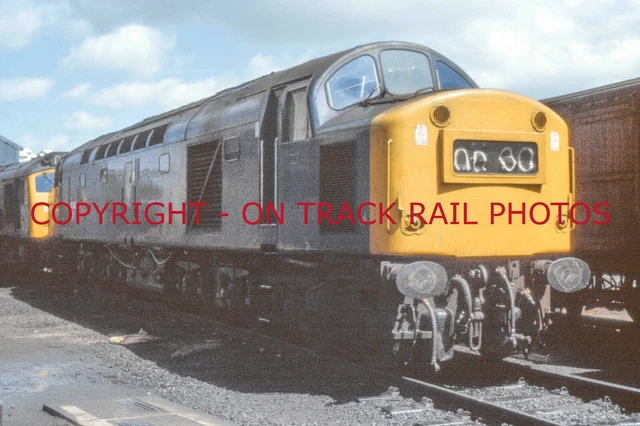 UK RAILWAY PHOTOGRAPH Of Class 40 40063. Rm40-300 £1.70 - PicClick UK
