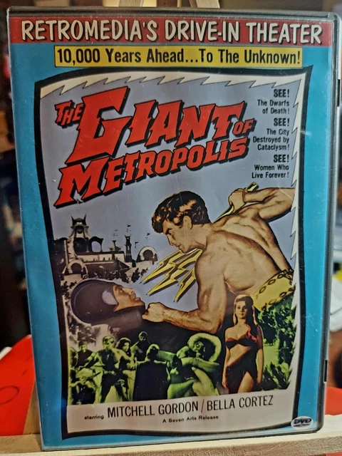 GIANT OF METROPOLIS DVD Retromedia Special Edition Fred Olen Ray $11.00 ...