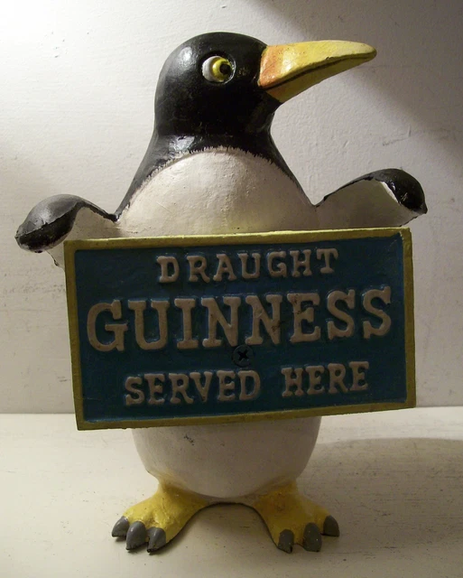 NICE GUINNESS ADVERTISING Penguin Bar Restaurant Counter Display ...