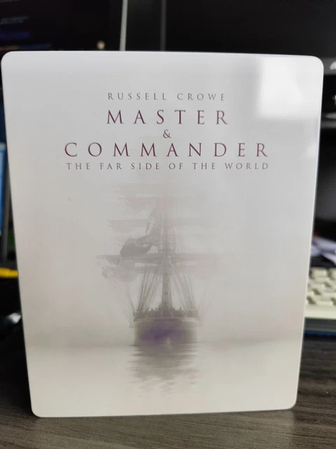 MASTER & COMMANDER Far Side Of The World Blu-ray Steelbook - FREE UK ...