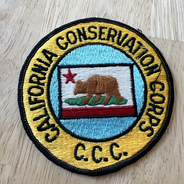 VINTAGE CALIFORNIA CONSERVATION Corps C. C. C. Patch $4.99 - PicClick