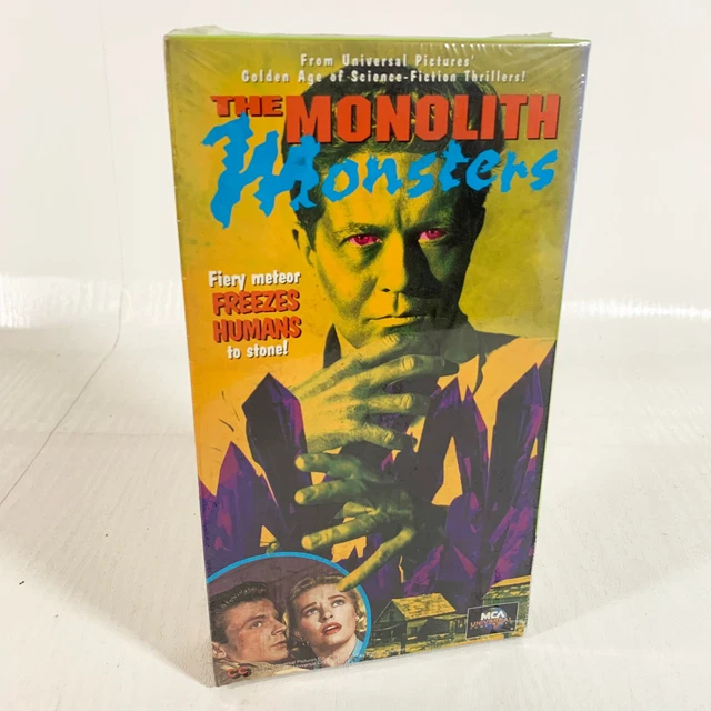 [NEW SEALED] THE Monolith Monsters (Horror Sci-Fi VHS) w/ Watermarks £ ...