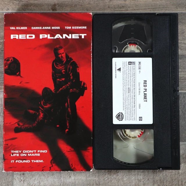 RED PLANET (VHS, 2001) Val Kilmer, Carrie Moss Sci-Fi £6.44 - PicClick UK