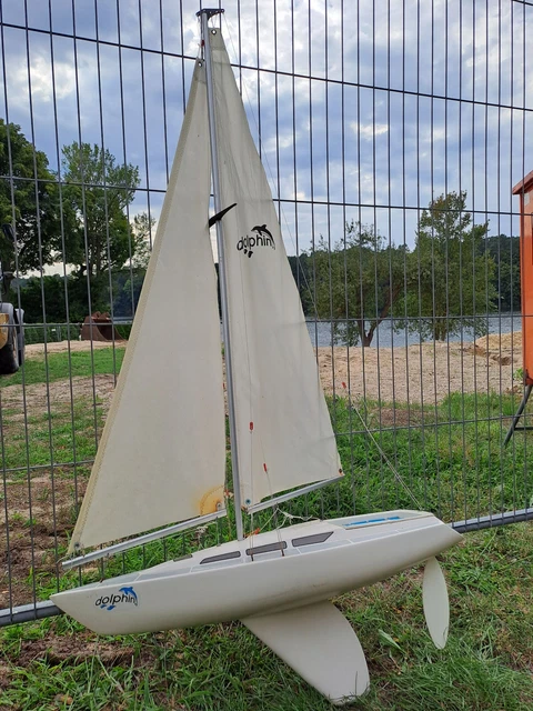 FERNGESTEUERTE SEGELYACHT DOLPHIN von Robbe, komplett mit RC ! Nachtrag ...