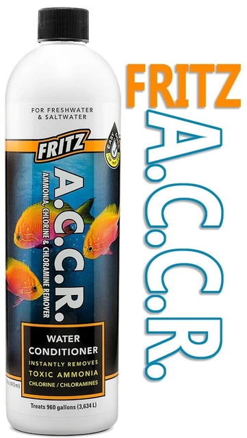 FRITZ A. C. C. R. Ammoniac, Chlore Et Chloramine Solvant Liquide 473ml ...