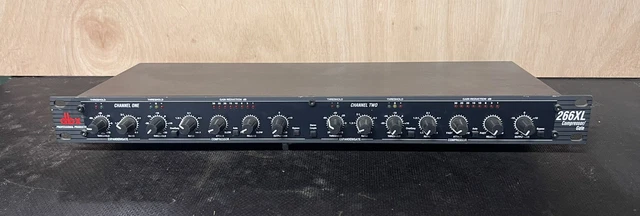 DBX 266XL COMPRESSOR/GATE Dual Channel £15.00 - PicClick UK