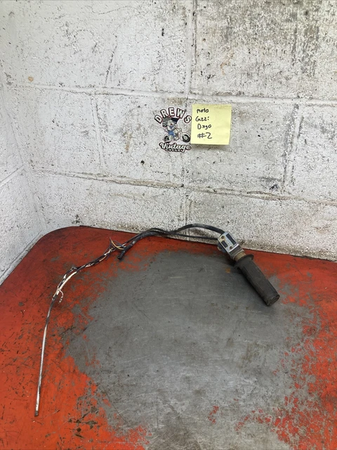 MOTO GUZZI DINGO 50cc Mini Bike Throttle Assembly Switches Wiring $99. ...