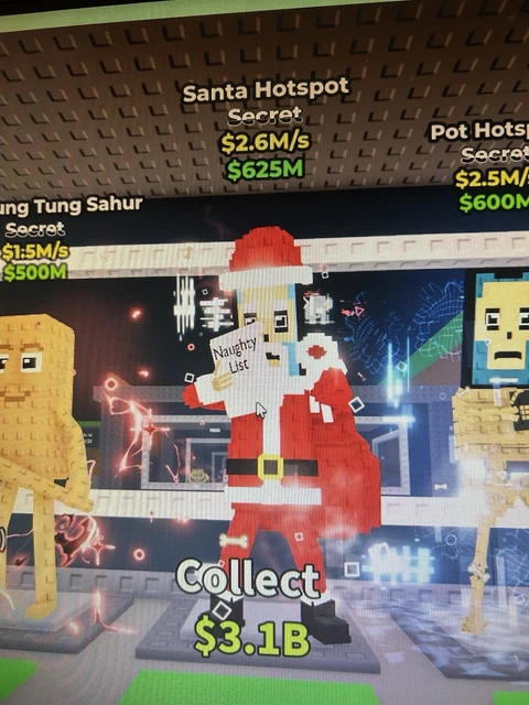 STEAL A BRAINROT Santa Hotspot With As Fast As Possible Shipping £6.31 ...