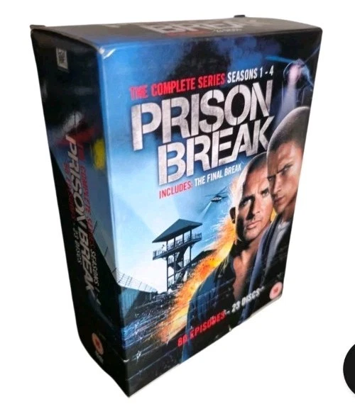 PRISON BREAK COMPLETE Series DVD Box Set 1 to 4 Plus the Final Break £8 ...
