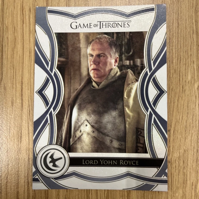 GAME OF THRONES Complete Series: Cast Card (C84) Yohn Royce - Parallel ...