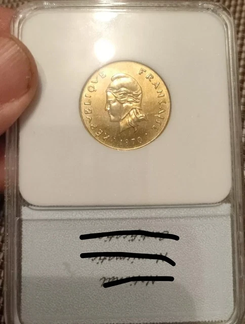 NEW HEBRIDES FRANCE 🔷 5 Francs 1970 Y-6 🔷 High graded UNC 🔷 $83.47 ...