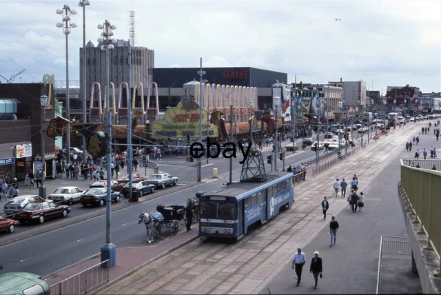 35MM TRAM SLIDE - Blackpool Tram No 643 @ Blackpool 1992 £2.99 ...