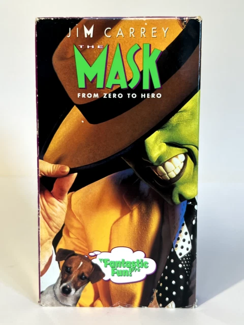 THE MASK VHS 1994 w/ Jim Carrey, Cameron Diaz (Canadian Edition) $9.99 ...