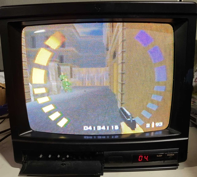 RETRO SHARP LINYTRON 13" Color CRT TV 13RV629 £140.57 - PicClick UK